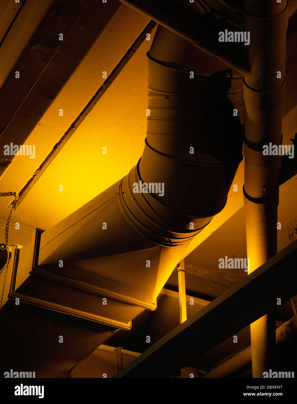 Pipe, low angle view Stock Photo - Alamy
