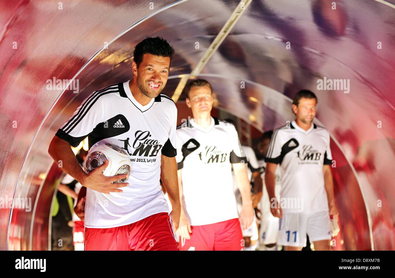 Leipzig, Germany. 5th June 2013. German soccer player Michael Ballack ...
