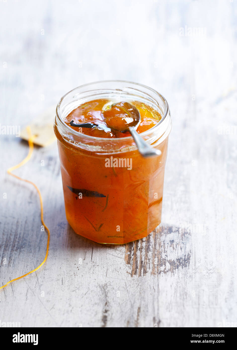 Vanilla-flavored,melon and lime jam Stock Photo - Alamy