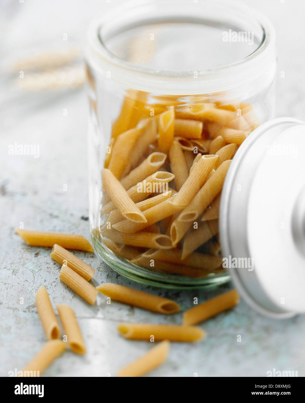 Jar of penne Stock Photo - Alamy