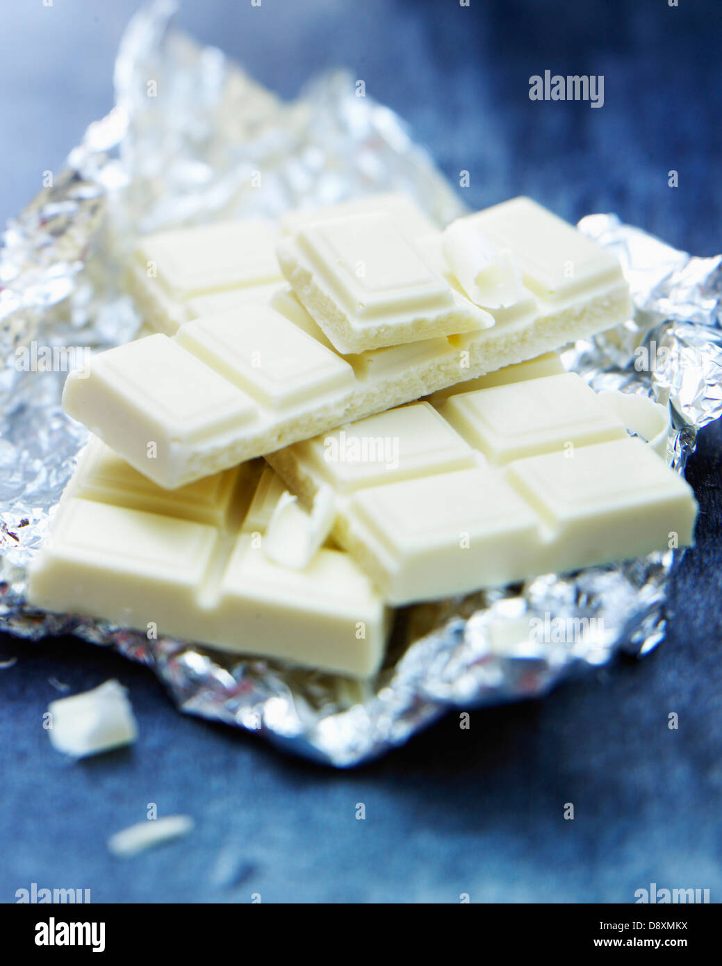 White chocolate bar Stock Photo - Alamy