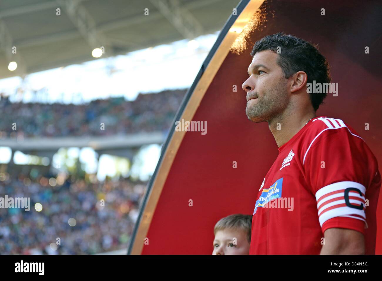 Leipzig, Germany. 5th June 2013. German soccer player Michael Ballack ...