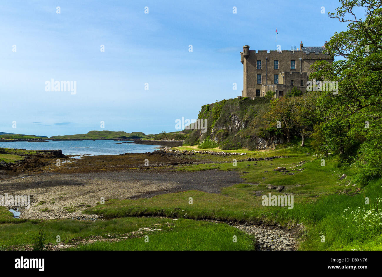 Great Britain, Scotland, Highlands, back view of the Eilean Conan ...