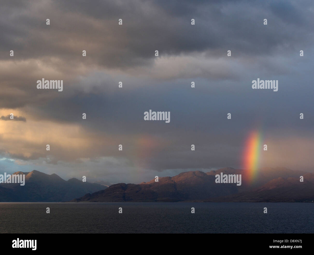 Scottish highlands rainbow hi-res stock photography and images - Alamy