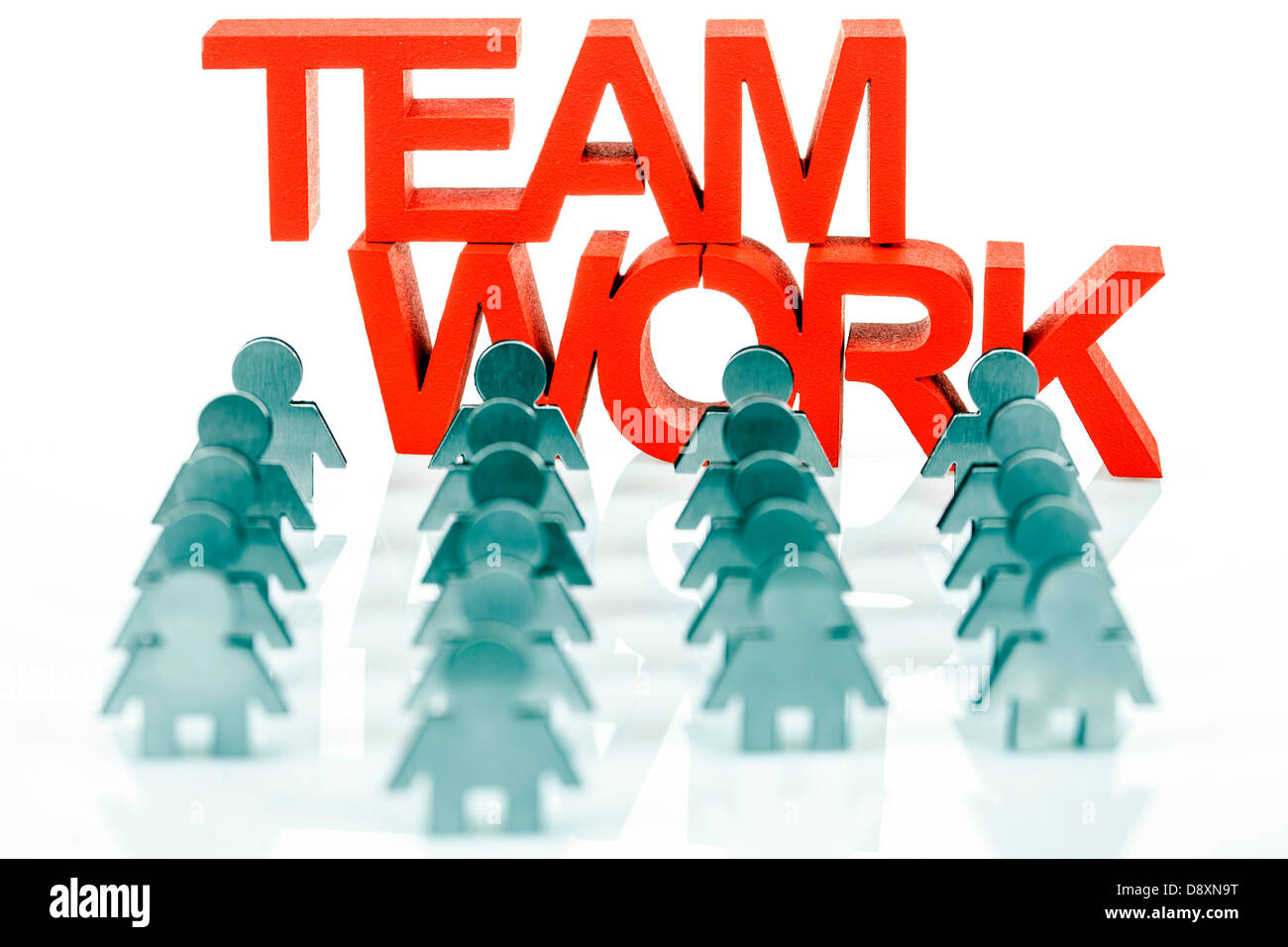 Team work concept Stock Photo - Alamy