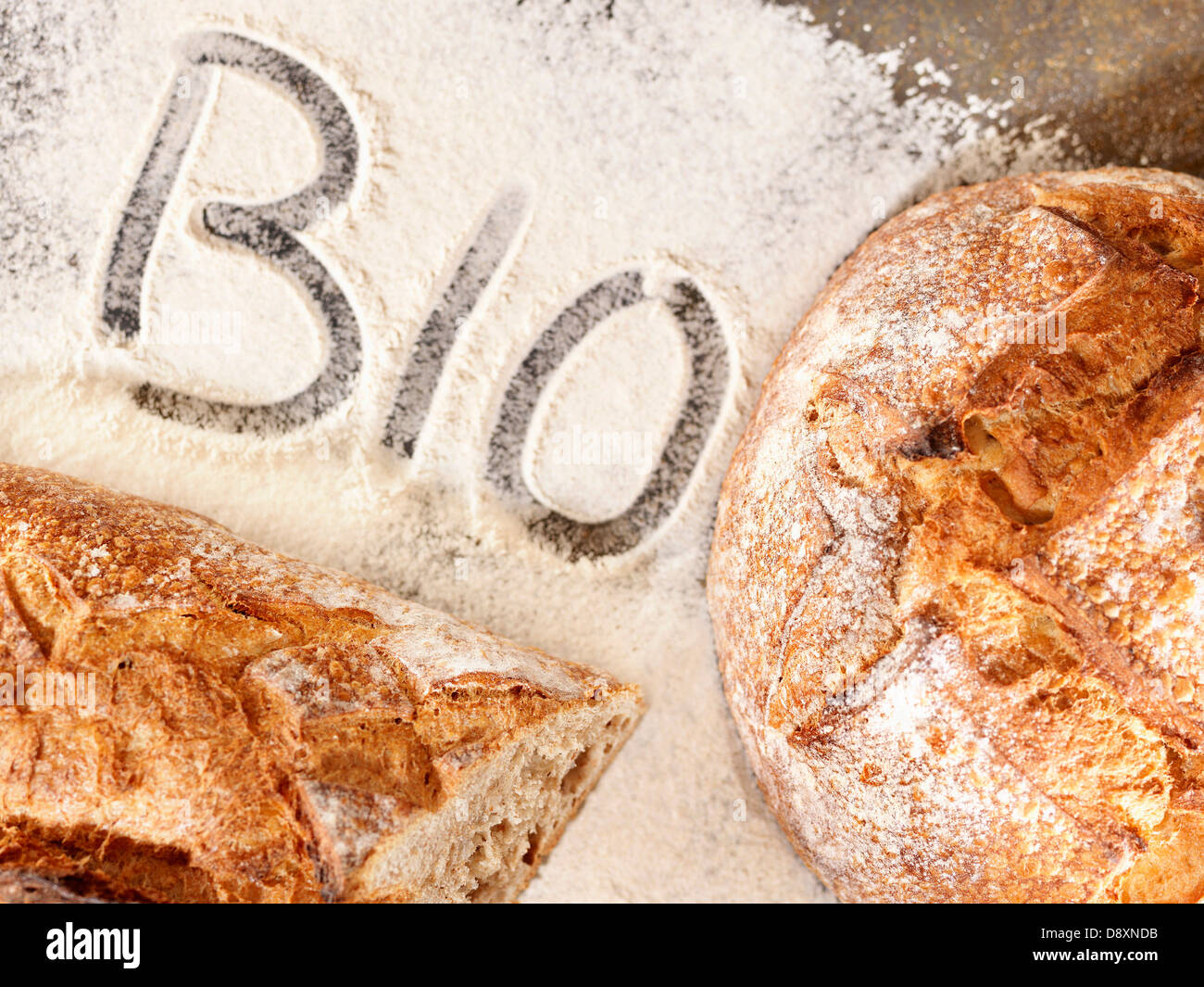 Flour bio hi-res stock photography and images - Alamy
