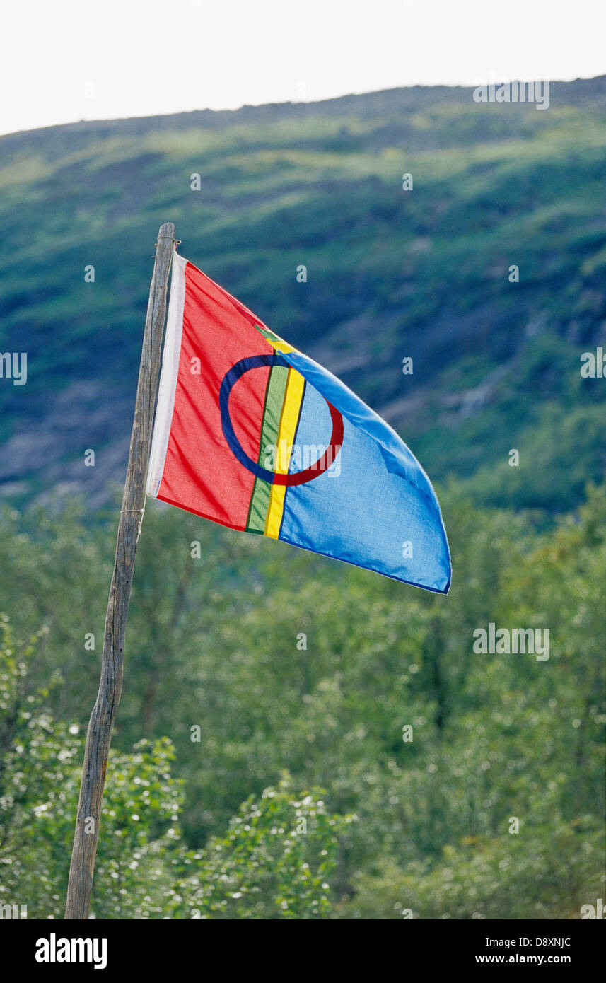Sami people flag hi-res stock photography and images - Alamy