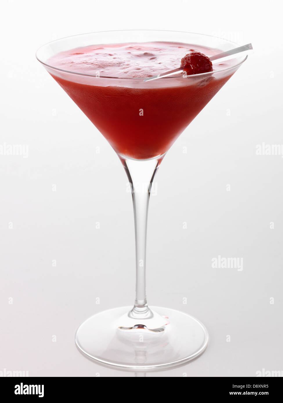 Raspberry liqueur cocktail Stock Photo - Alamy