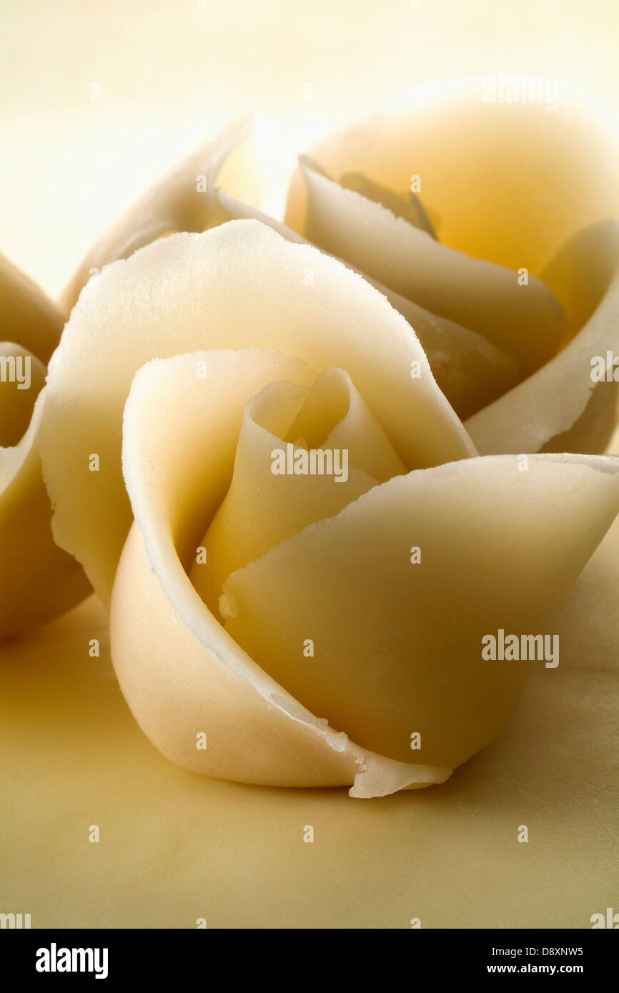 Almond paste roses Stock Photo - Alamy