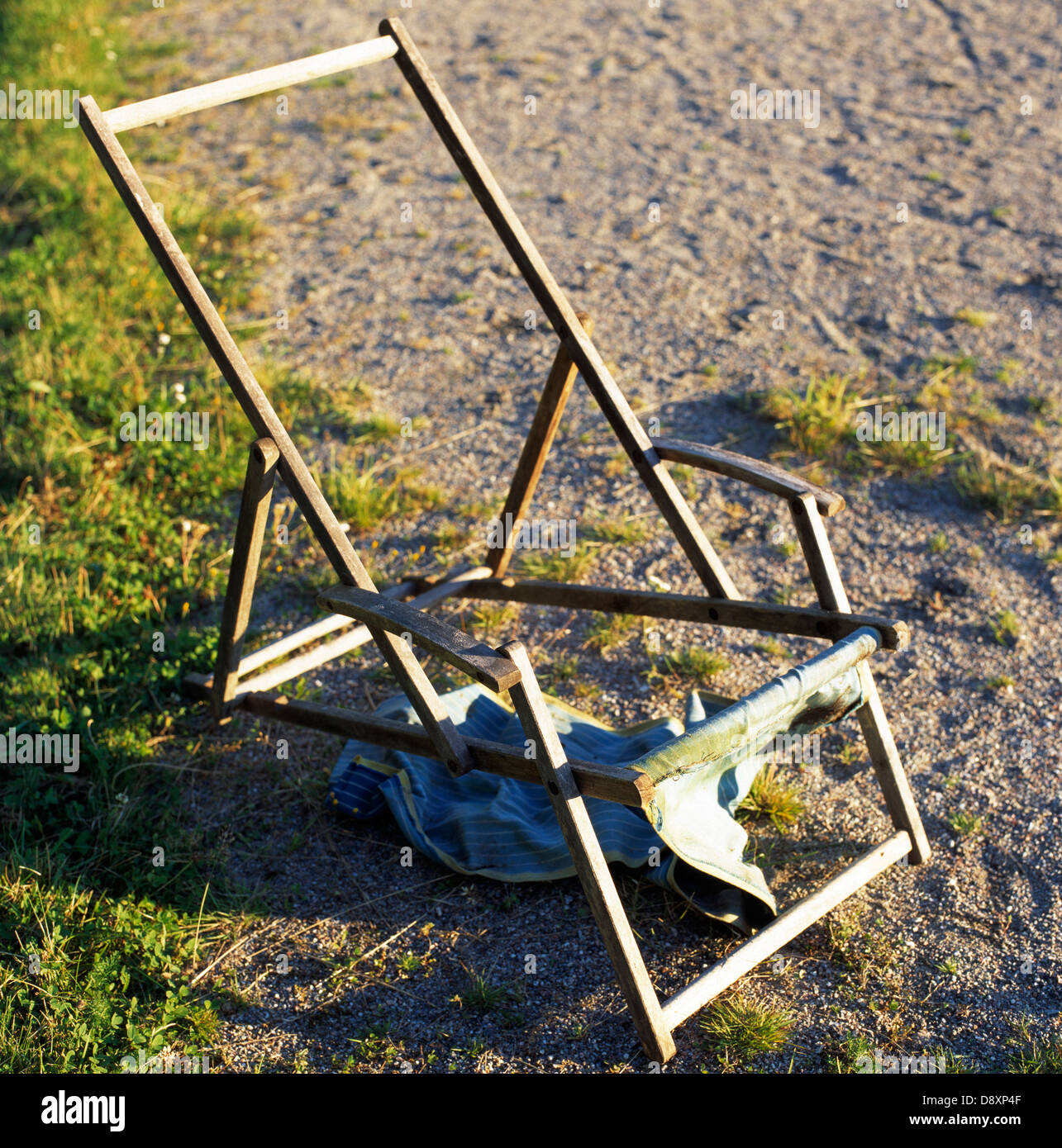 A torn chair Stock Photo - Alamy