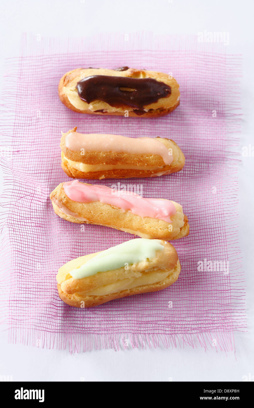 Mini eclair hi-res stock photography and images - Alamy