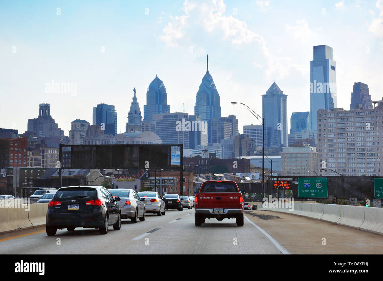 Philadelphia highway hi-res stock photography and images - Alamy