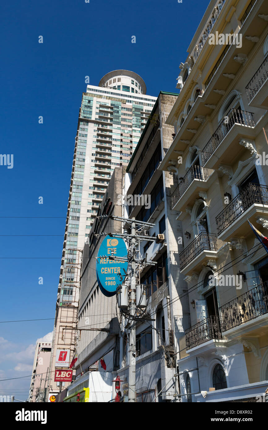 Facade of a Building in Manila, Philippines Stock Photo - Alamy