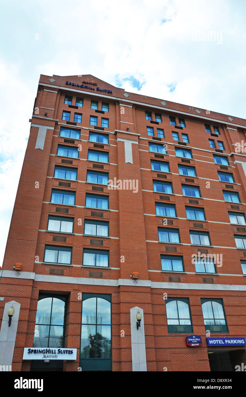 Springhill Suites Marriott Hotel, Dallas, Texas, USA Stock Photo - Alamy