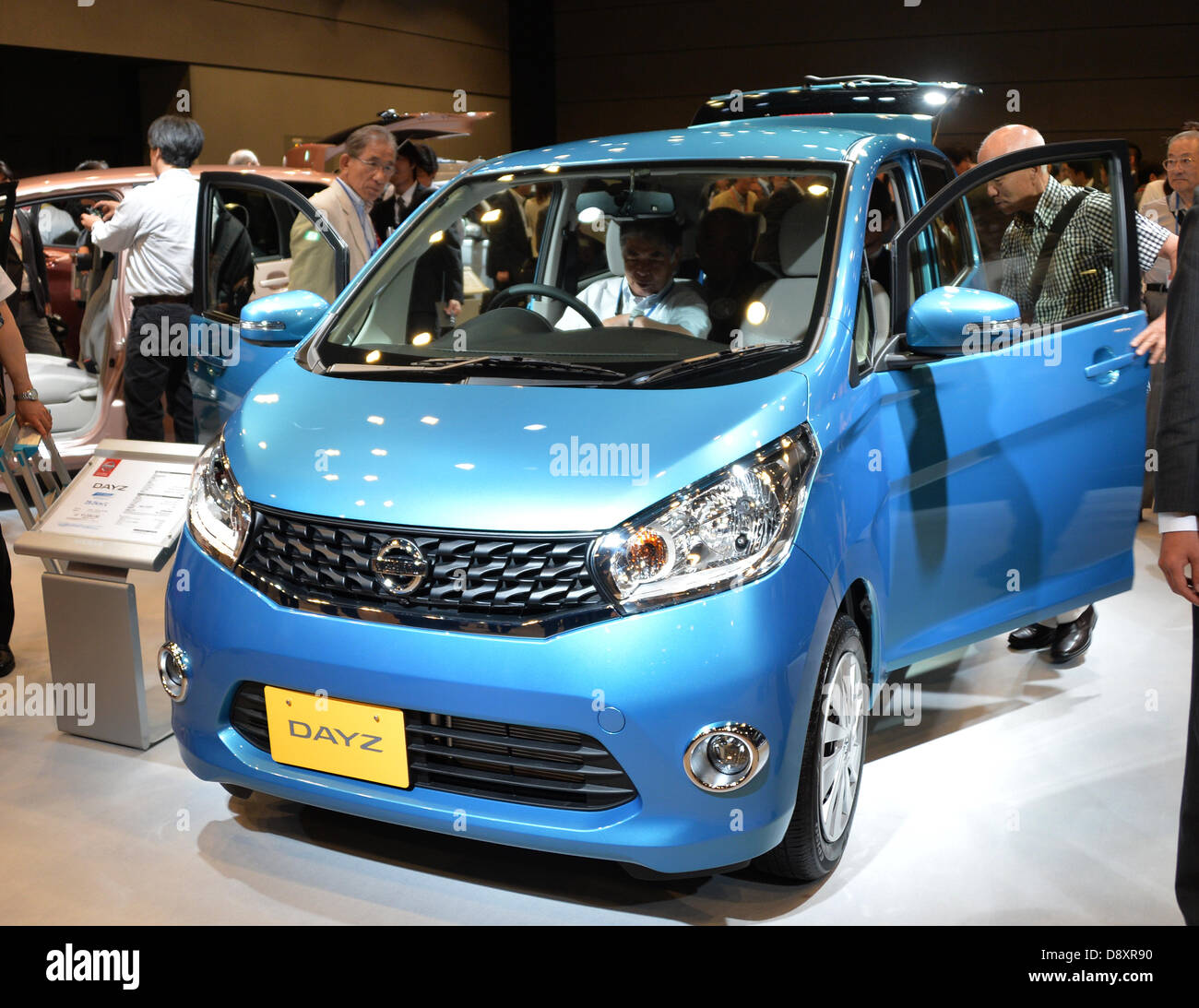 Tokyo, Japan. 6th June 2013. Nissan Motor Company unveiled a new mini ...