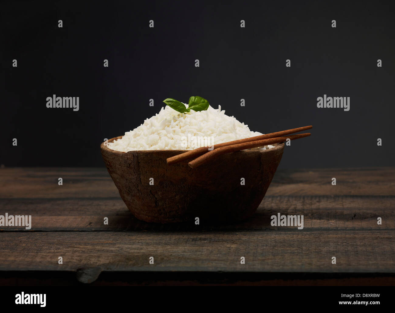 Bowl of Basmati rice Stock Photo - Alamy
