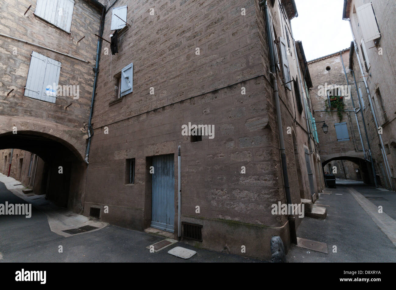 A corner in the former Jewish ghetto of the southern French town of ...