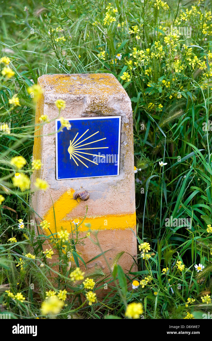Pilgrim Route Marker High Resolution Stock Photography and Images - Alamy
