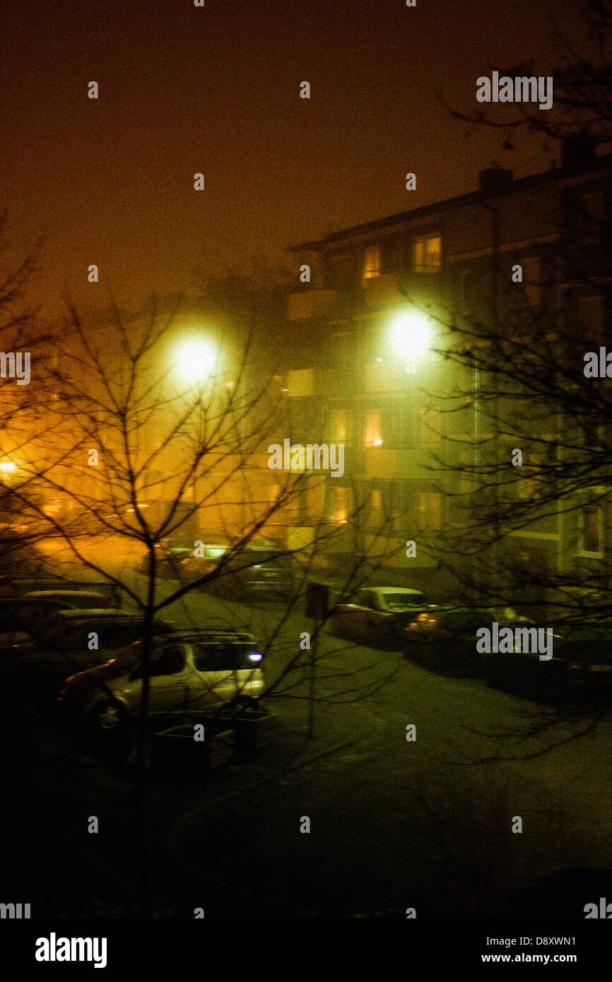 Suburb night hi-res stock photography and images - Alamy