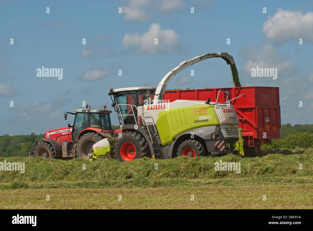 Silage making hi-res stock photography and images - Alamy