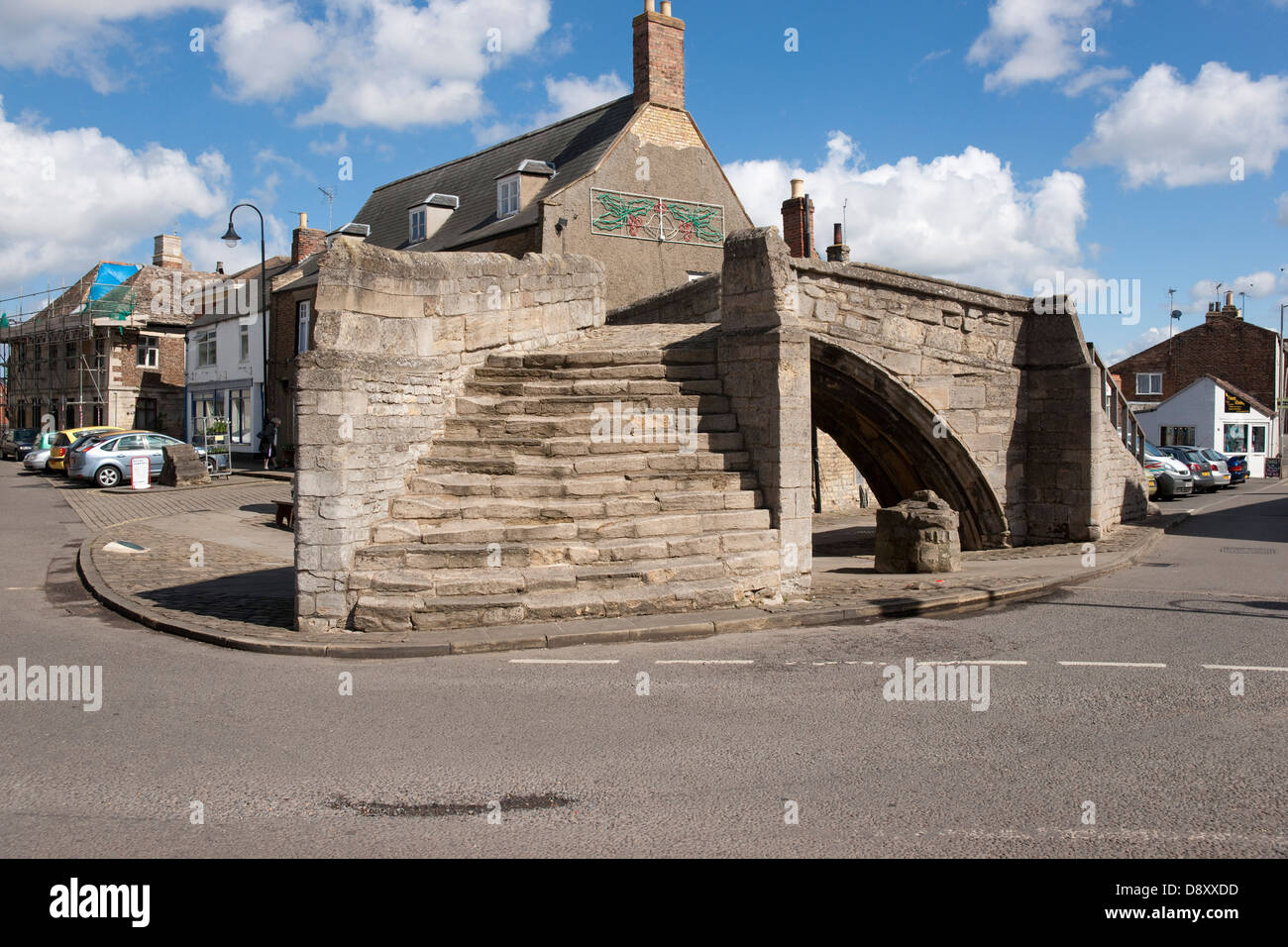 Trinity Bridge, 14th Century three-way stone arch bridge, Crowland ...