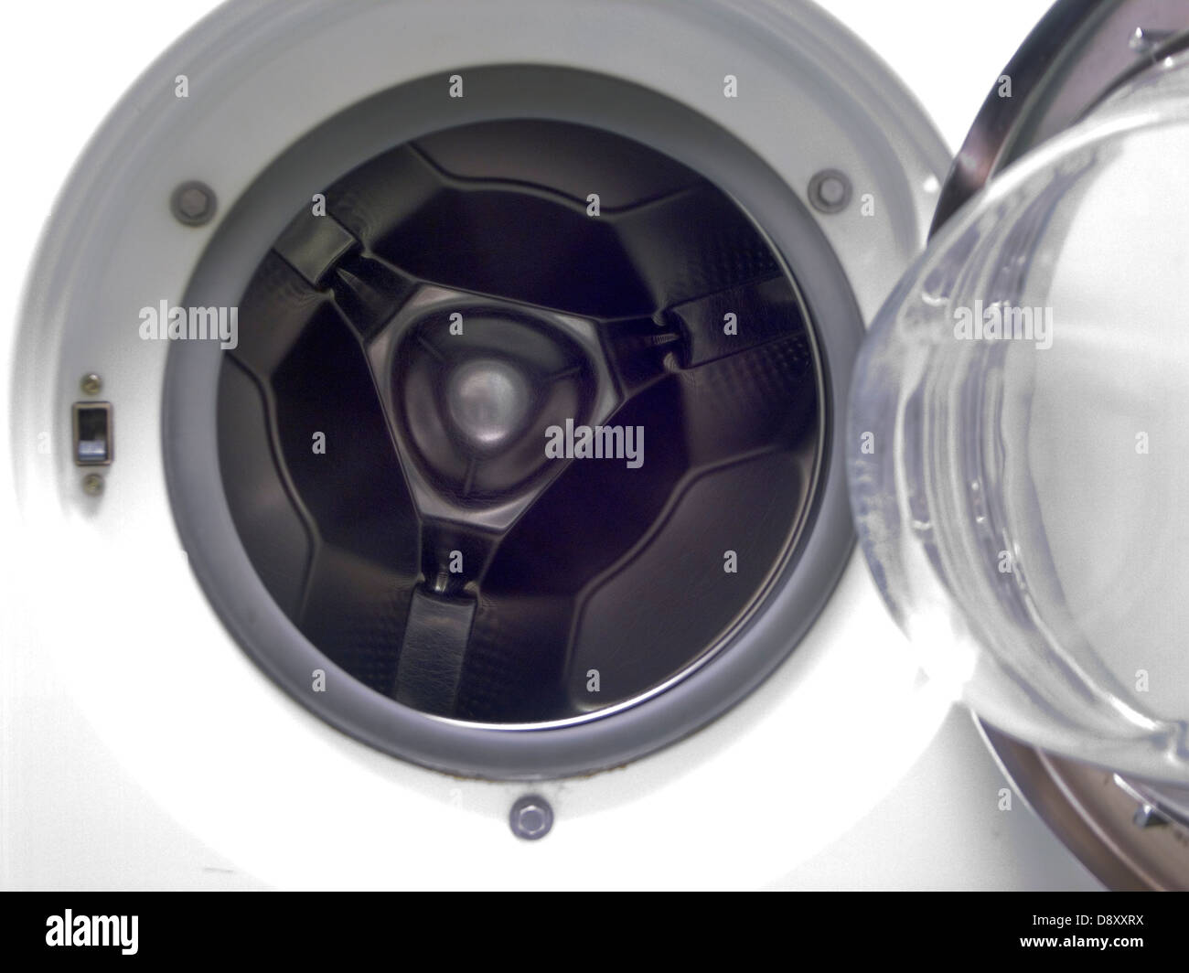 A washing machine, close-up Stock Photo - Alamy