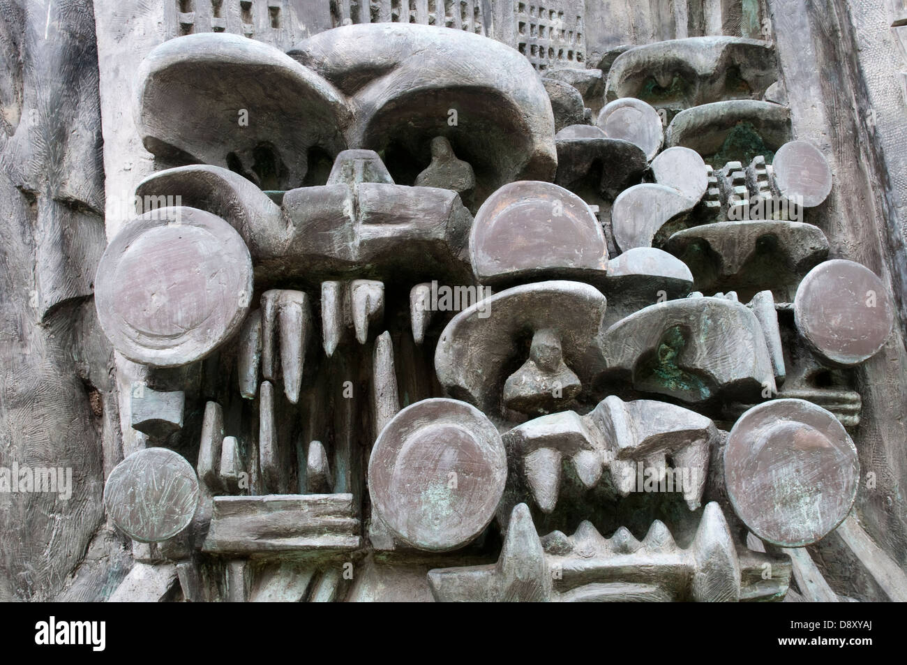 A sculpture outside the John F Kennedy Center for Performing Arts in ...