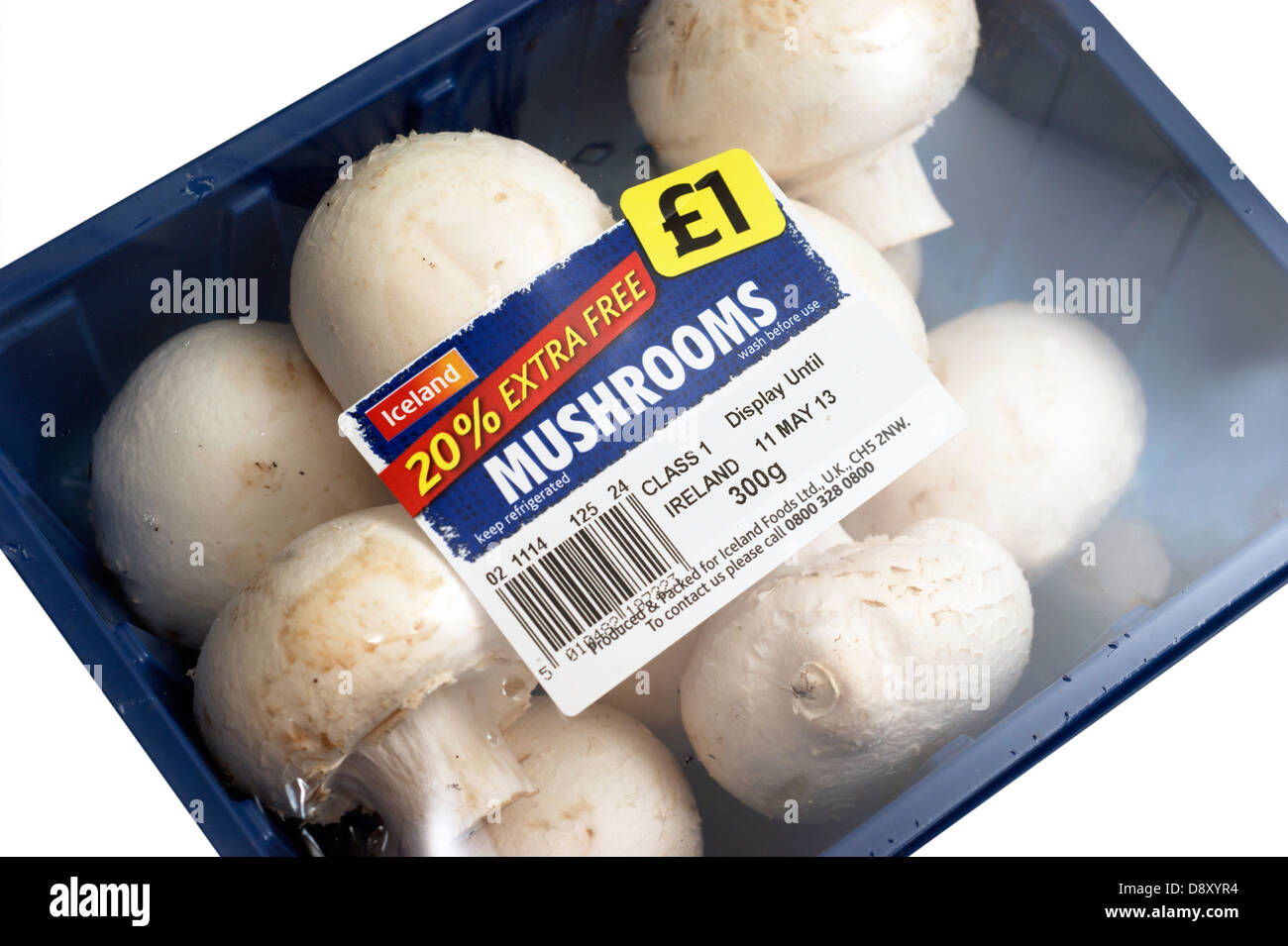 Packet of Iceland mushrooms with 20% extra free (helping in the age of ...