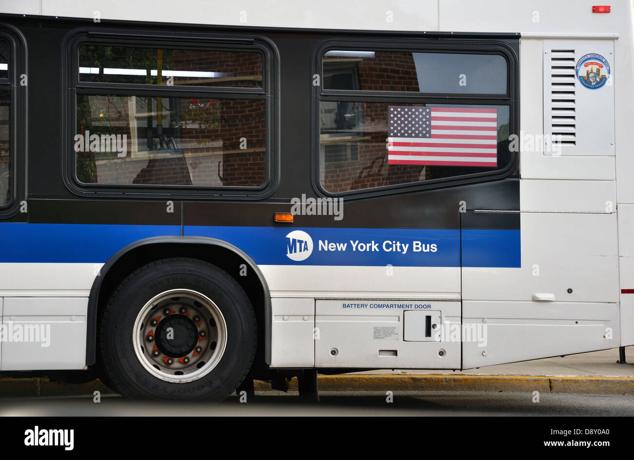 City bus, New York City, USA Stock Photo - Alamy