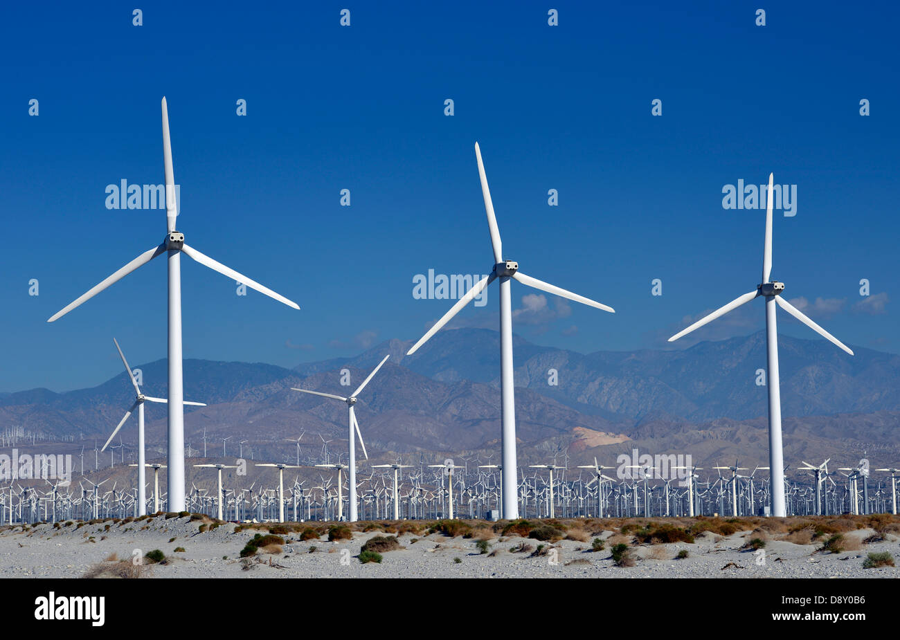 Wind energy, San Gorgonio passport wind farm, pursued by ExxonMobil ...
