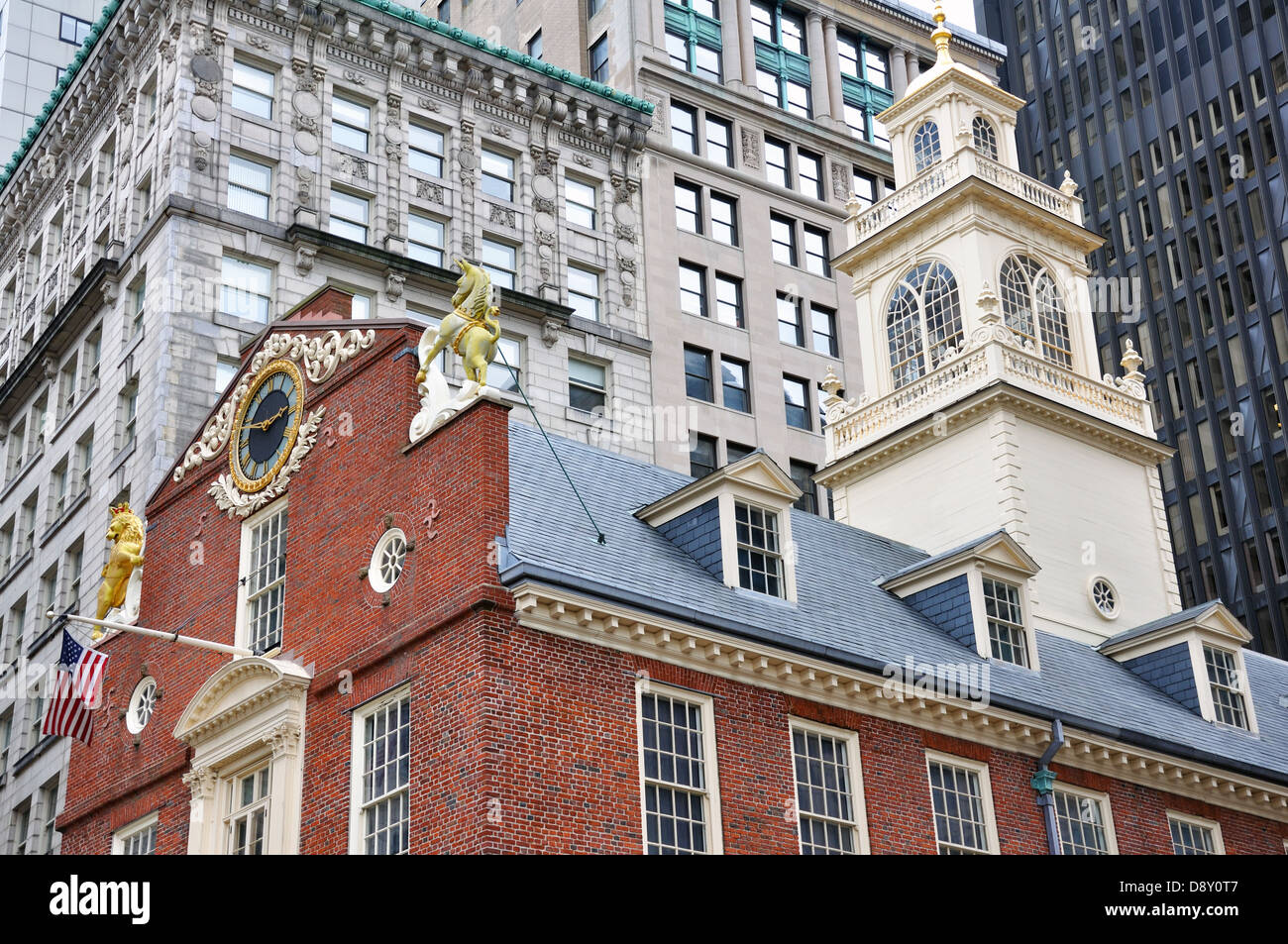 The Old State House, Boston, Massachusetts, USA Stock Photo - Alamy