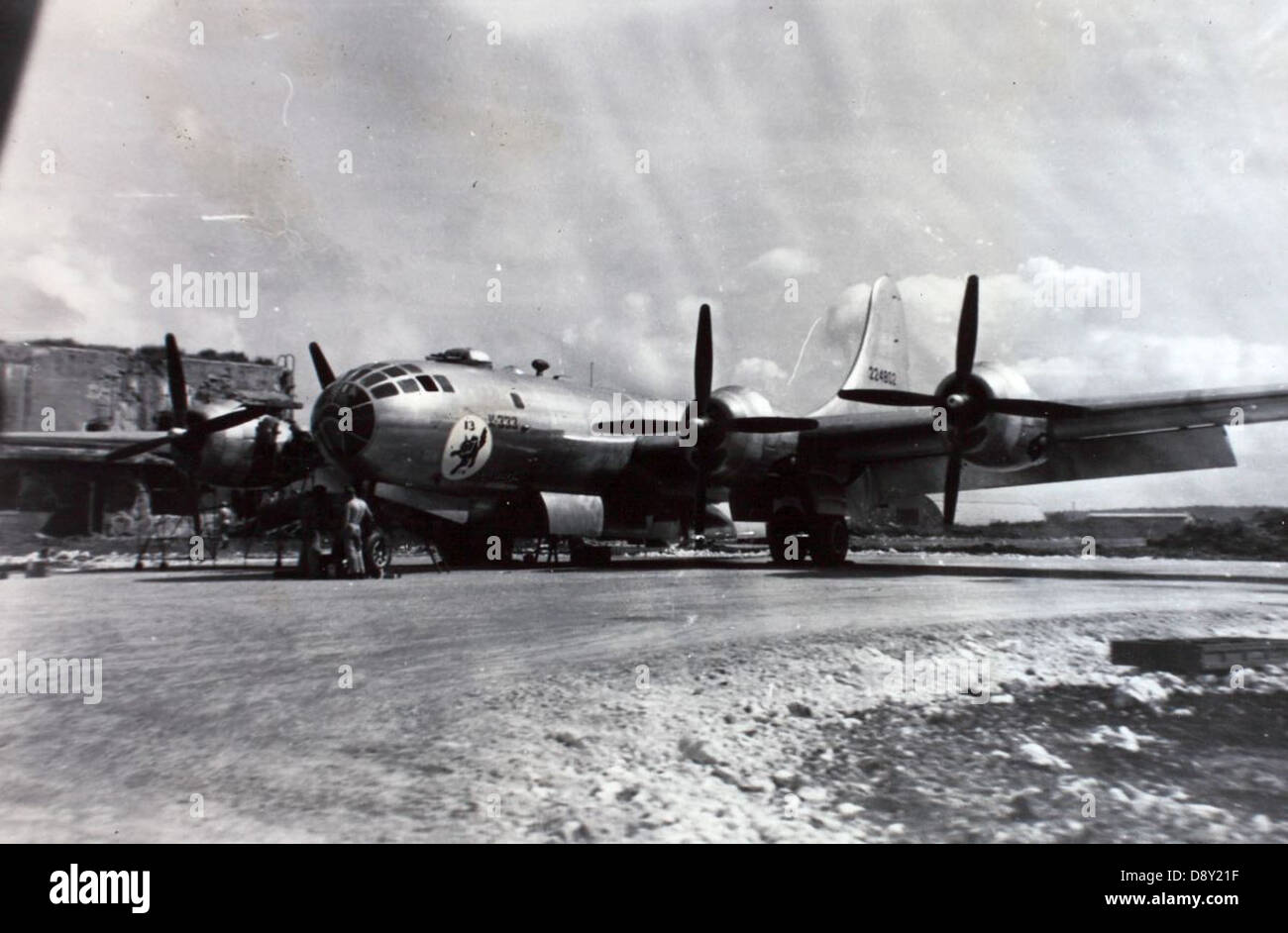 The PB4Y Privateer, shown in this photograph from the VP102 collection ...
