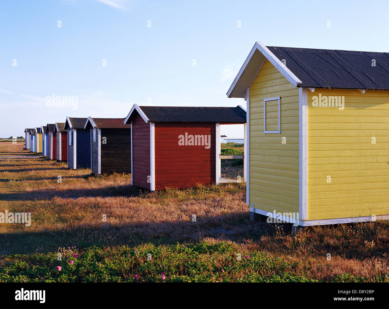 Bathing-huts in a row Stock Photo - Alamy Bathing-huts in a row Stock Photo - Alamy