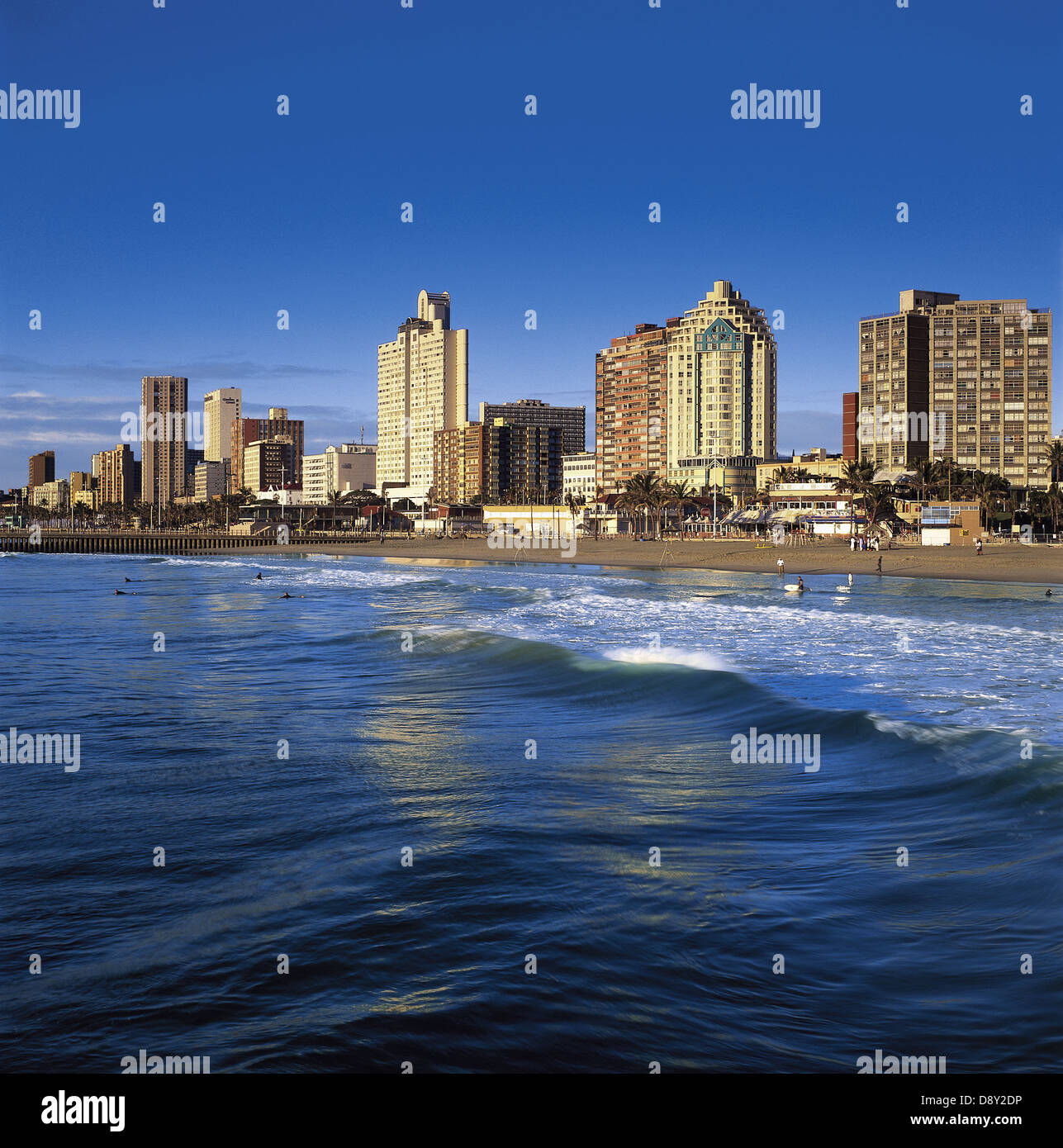 Durban Beachfront, KwaZulu-Natal, South Africa Stock Photo - Alamy