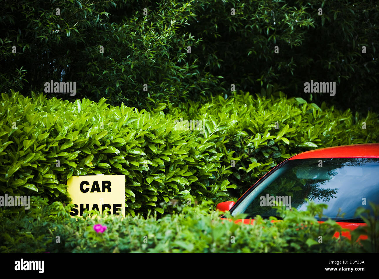 Car share signage hi-res stock photography and images - Alamy
