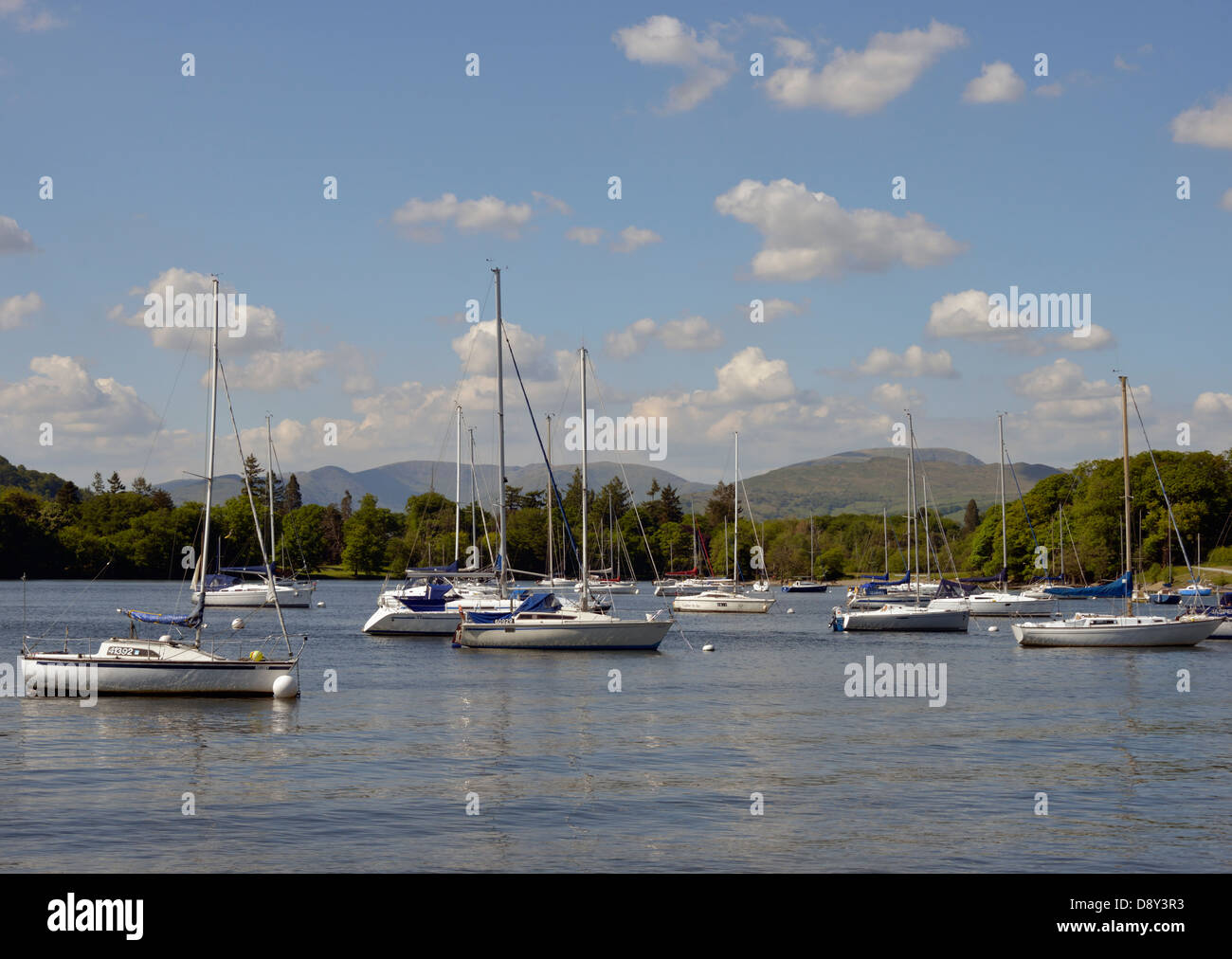 Bowness Bay, Bowness-on Windermere, Lake District National Park ...