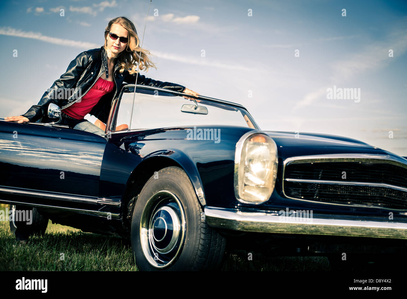 Old Cars And Girls Learning About Old Cars And Trucks At The Model T