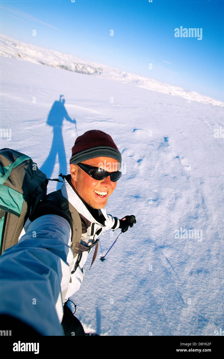 Man skier tanned hi-res stock photography and images - Alamy
