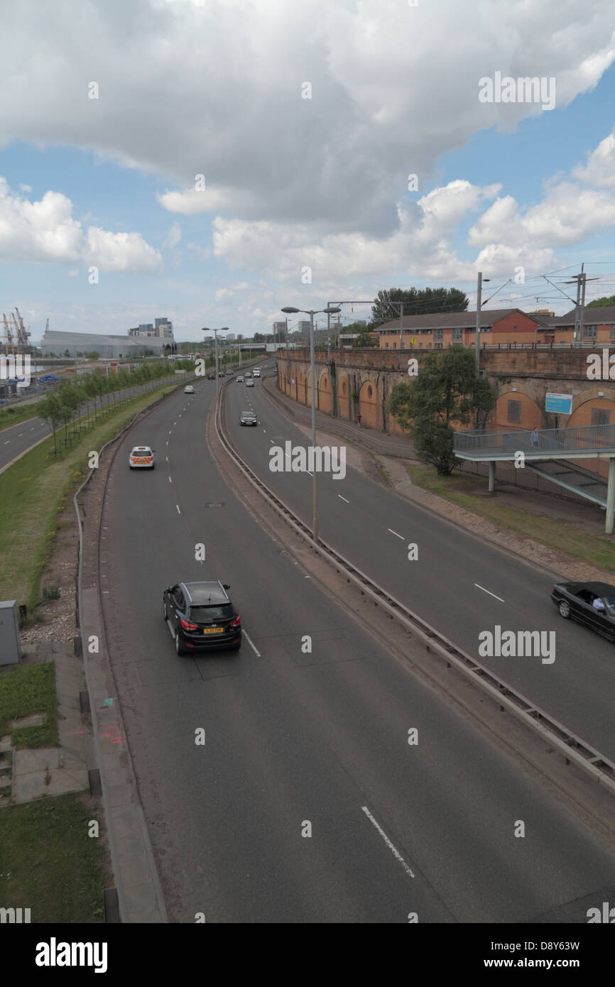 Clydeside Expressway, Glasgow, Scotland, UK Stock Photo - Alamy