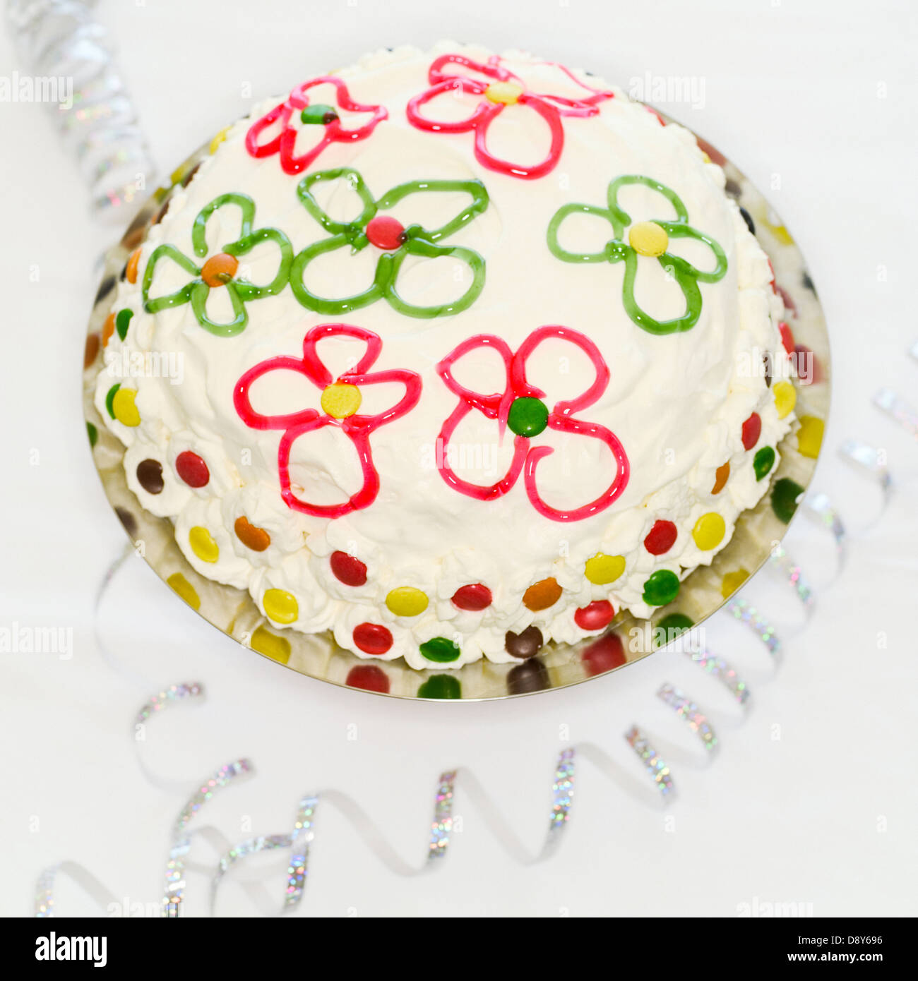 A cake photographed from above Stock Photo - Alamy