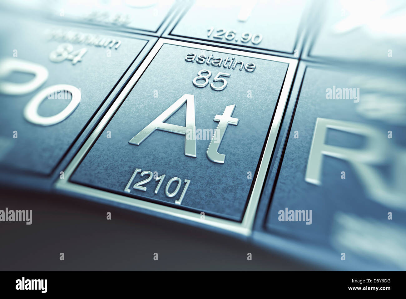 Astatine Chemical Element Stock Photo - Alamy