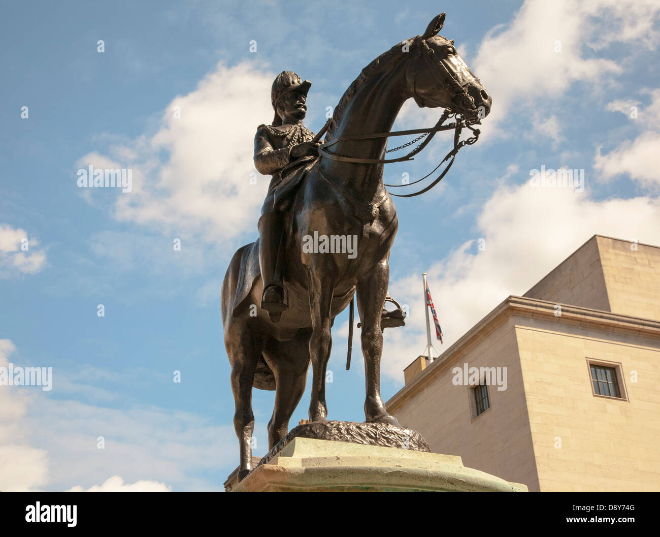 sculpture of Sir George Stuart White, London, England, UK, GB Stock ...