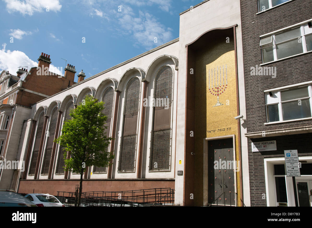 Central Synagogue, Great Portland Street, Fitzrovia, London, England ...