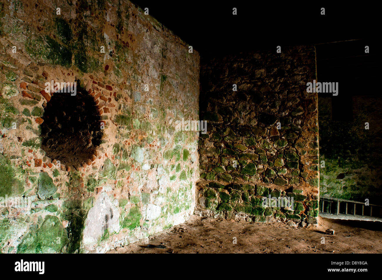 prison cell, cape coast castle, cape coast, ghana, africa Stock Photo ...