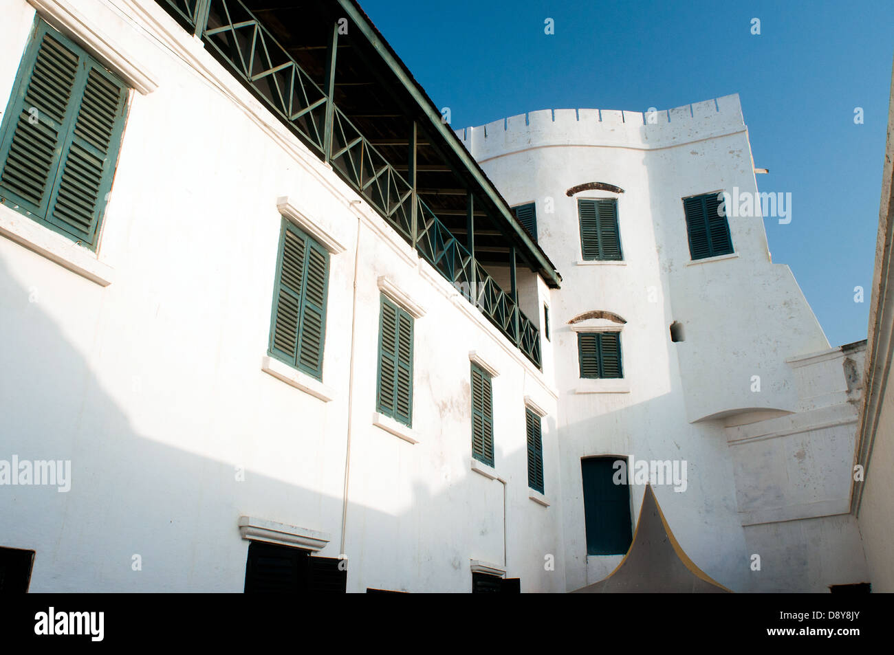 interior, cape coast castle, cape coast, ghana, africa Stock Photo - Alamy
