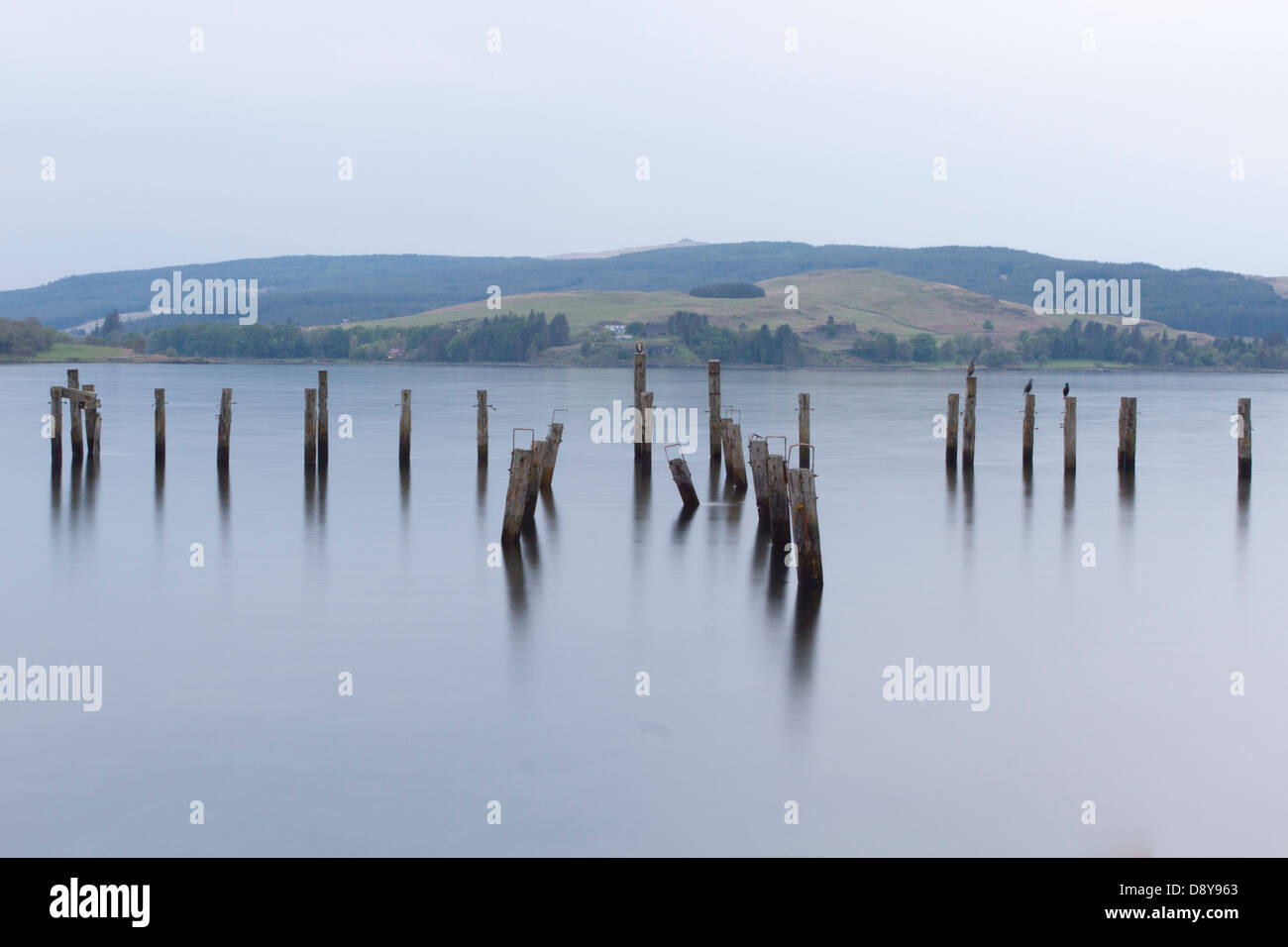 Salen Old Pier; Isle of Mull Stock Photo - Alamy