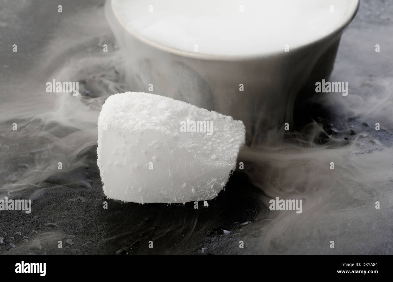 smoke fog and dry ice Stock Photo - Alamy