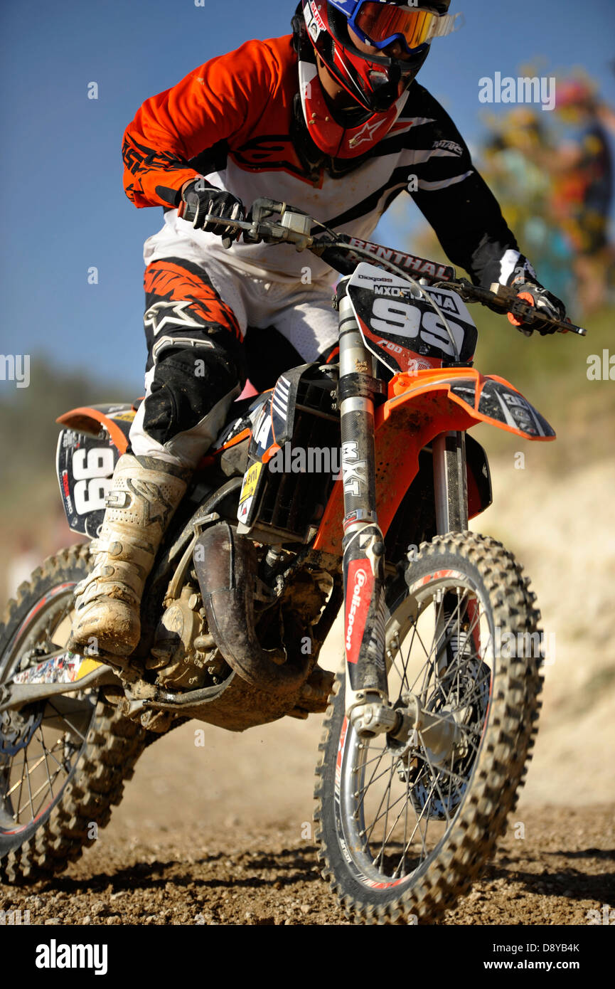 National Motocross Championships, Portugal Stock Photo - Alamy