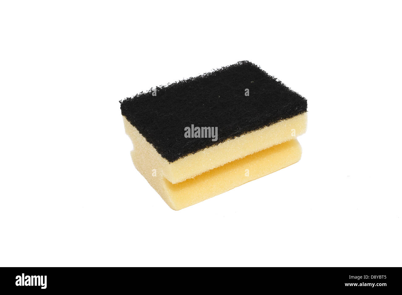 sponge for washing dishes isolated on white background Stock Photo - Alamy