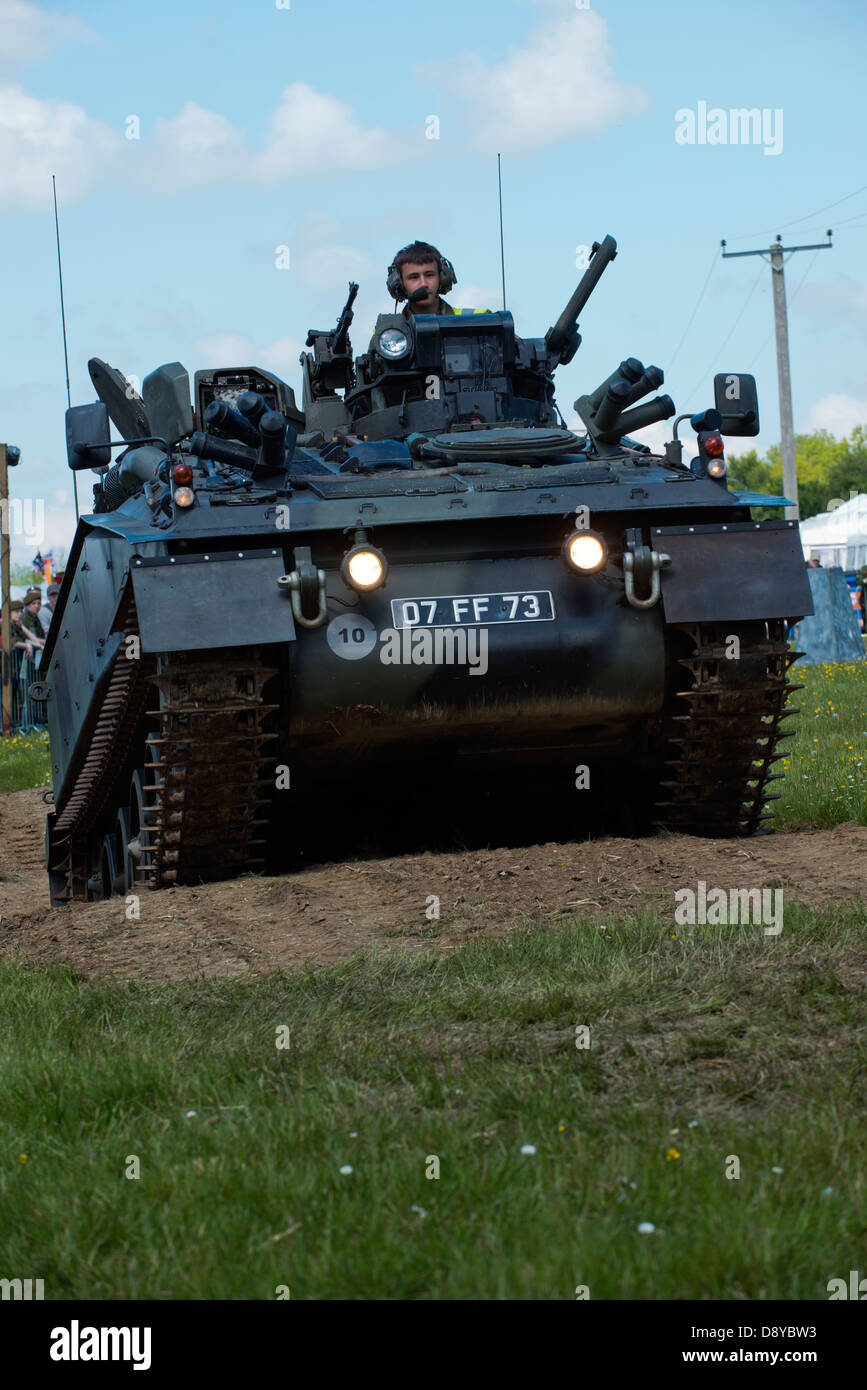 Military warfare re-enactment at the Overlord show, Waterlooville ...